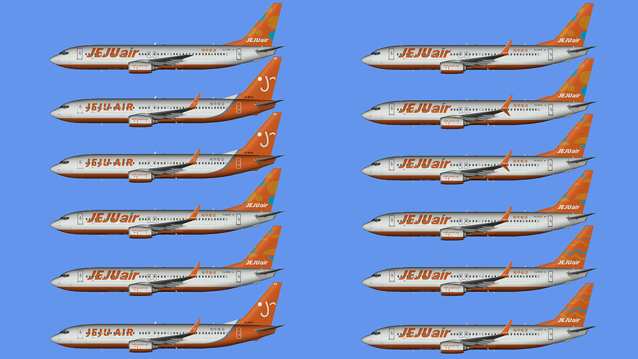 Jeju Air B737-800 for FSPX B737NG – Japan FS AI
