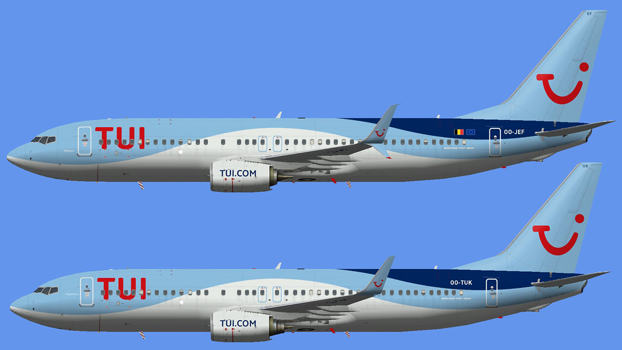 TUIfly Nederland B737-800 for FSPX B737NG – Japan FS AI