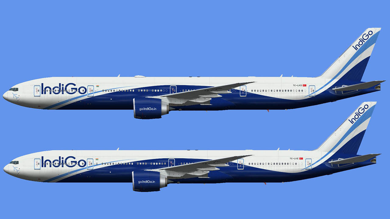 IndiGo B777-300ER for FSPX B777 – Japan FS AI